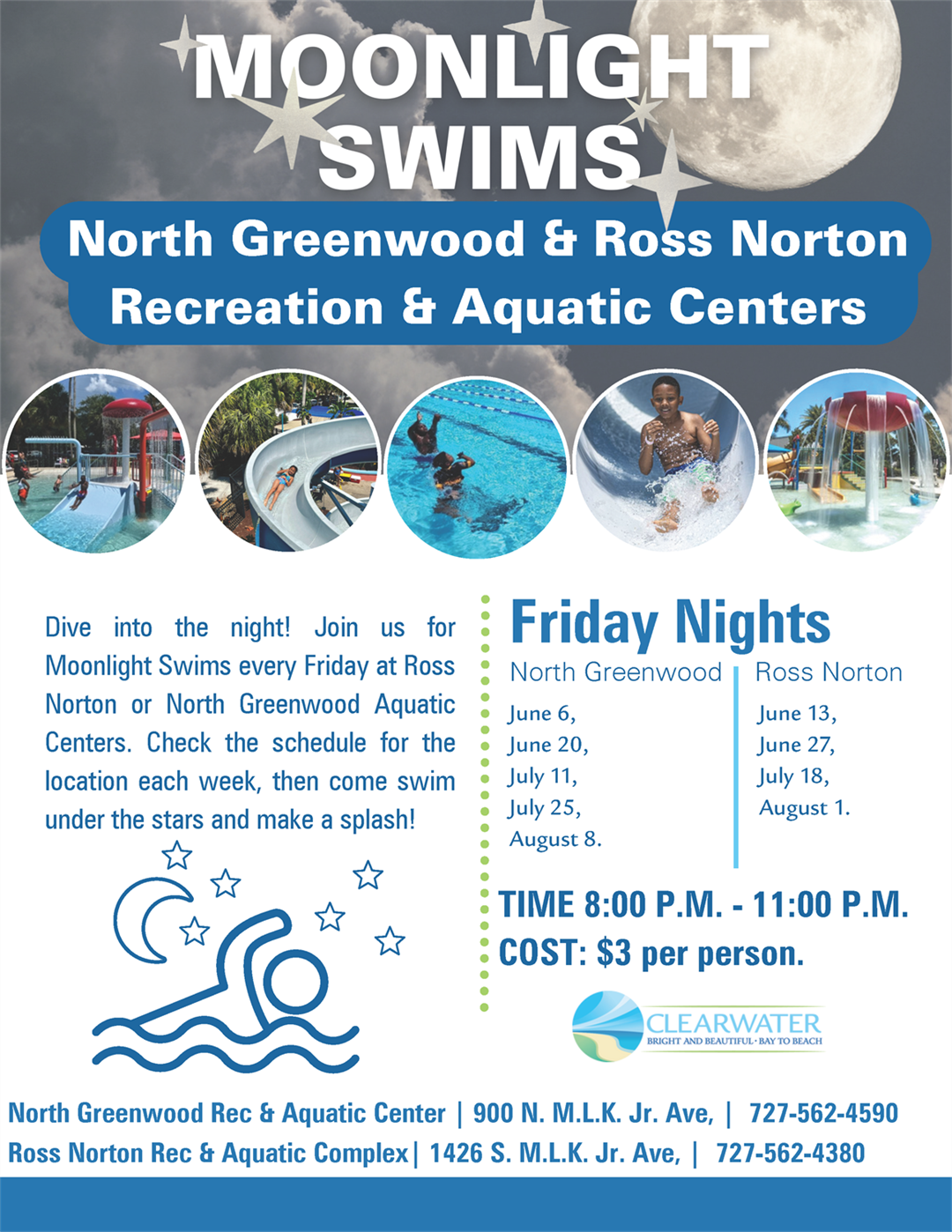 Moonlight Swim - City of Clearwater